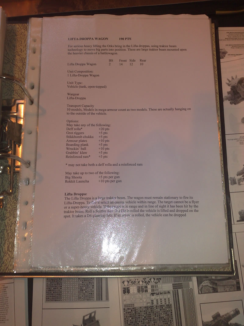 Ork Lifta Droppa - Felix's Gaming Pages