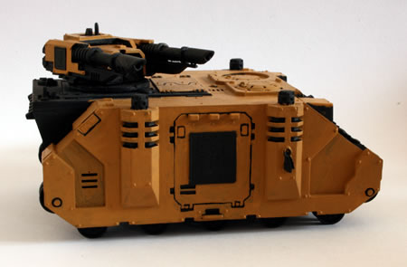 Grey Knights Razorback basecoat - Felix's Gaming Pages