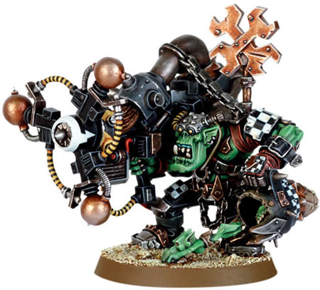 Ork Big Mek with Shokk Attack Gun - Felix's Gaming Pages