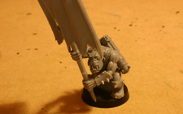 Ork with Standard - Felix's Gaming Pages