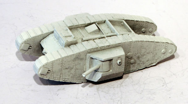 Undercoating the 15mm Home Guard MkIV Male Tank - Felix's Gaming Pages
